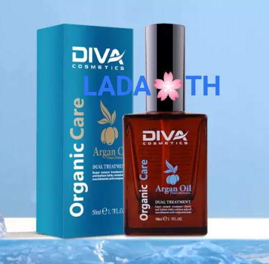 🇮🇹 Diva Argan oil 🌸50 ML 🧡อาร์แกนออยสำหรับผมเสีย ผมแห้งเสียโดยเฉพาะ | Lazada.co.th