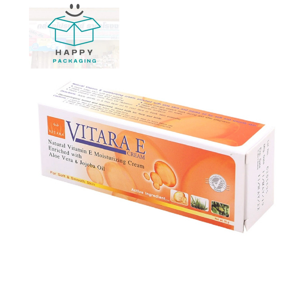 (2ชิ้น) Vitara E cream ไวทาร่า อีครีม 25กรัม รักษารอยแผลจากสิว และบาด ...
