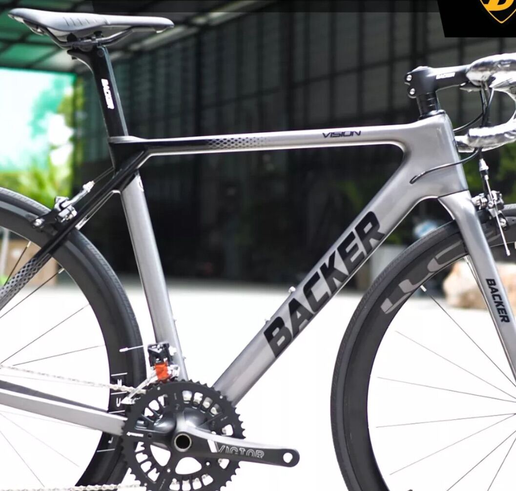จักรยาน เสือหมอบ คาร์บอน BACKER รุ่น VISION 2022 ชุดเกียร์ Shimano 105 ...