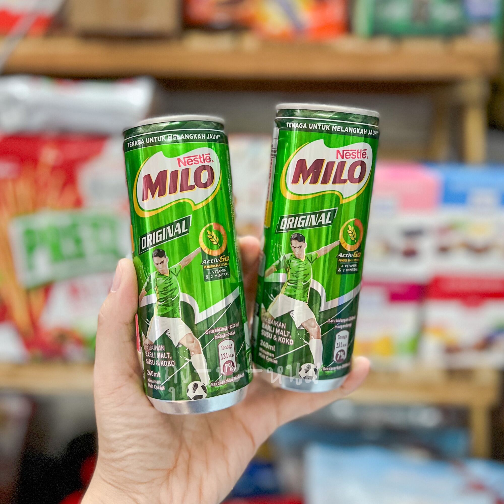 ไมโลกระป๋อง พร้อมดื่ม Milo Can 240ml. x1 กระป๋อง | Lazada.co.th