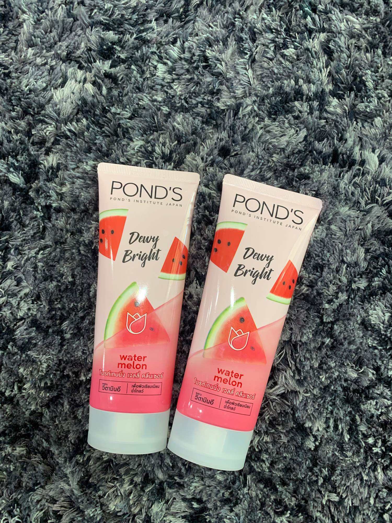พอน โฟมล้างหน้า Pond's Dewy Bright Watermelon Hydrating Jelly Cleanser ...