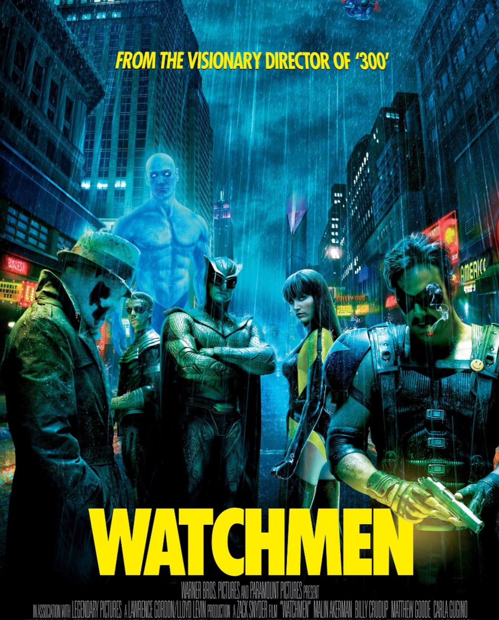 [DVD] Watchmen ศึกซูเปอร์ฮีโร่พันธุ์มหากาฬ : 2009 #หนังฝรั่ง (ดูพากย์ ...