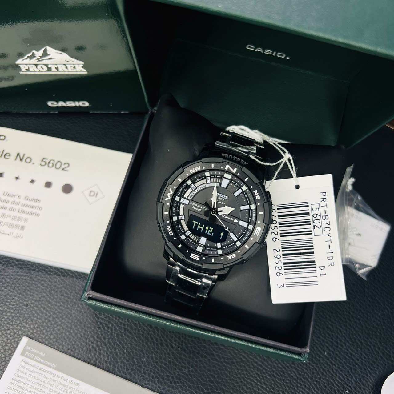 Casio Watch PROTREK PRT-B70YT-1JF [Angler Line 20 ATM Water Resistant ...