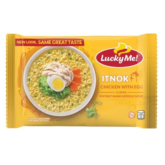 Lucky Me Itnok Chicken Instant Noodles 50g | Lazada.co.th