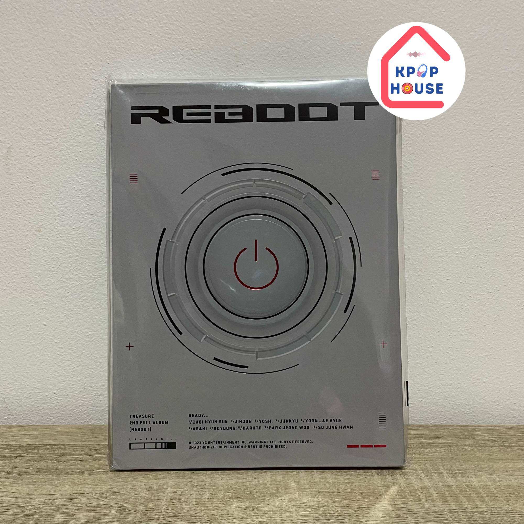 พร้อมส่ง อัลบั้ม Treasure - REBOOT Photobook version | Lazada.co.th