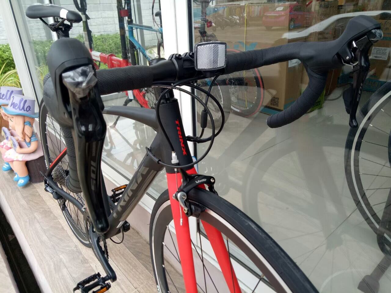 TRINX SWIFT 2.0 จักรยานเสือหมอบ ล้อ 70025C เกียร์ SHIMANO(105) 22 สปีด ...