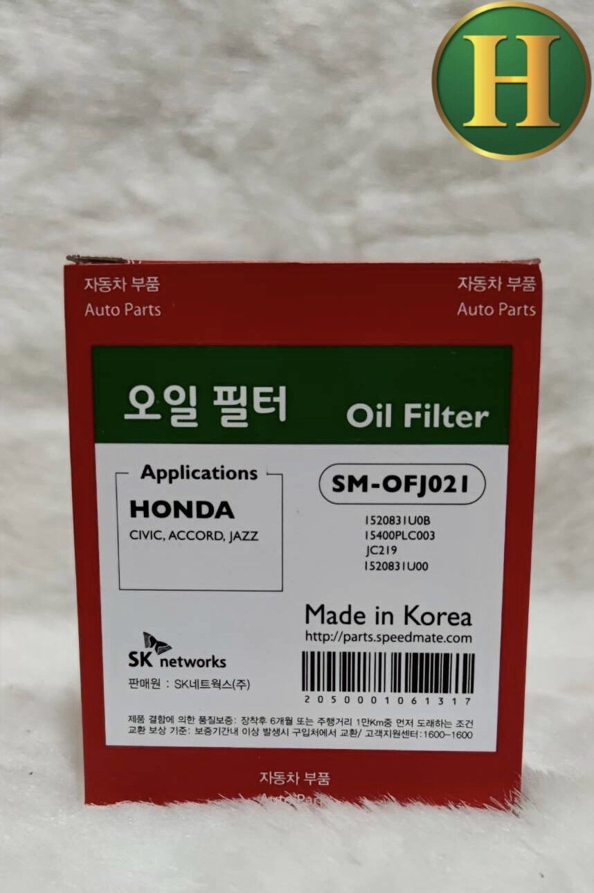 กรองเครื่อง HONDA CIVIC,ACCORD,JAZZ ยี่ห้อ SPEEDMATE 👍มาตรฐานOEM👍 ️ ...