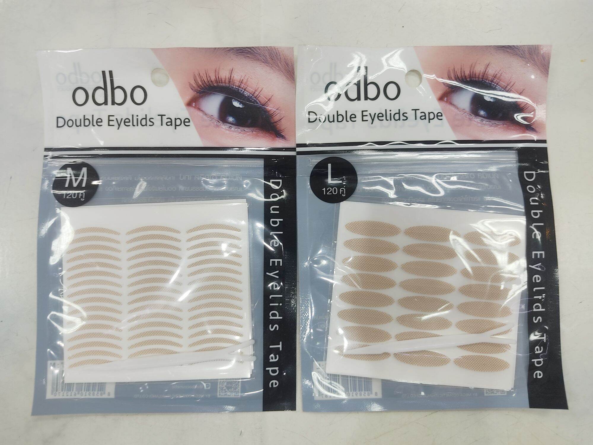 Obdo สติ๊กเกอร์ติดตาสองชั้น แพค 120 คู่ DIY ติดง่าย | Lazada.co.th