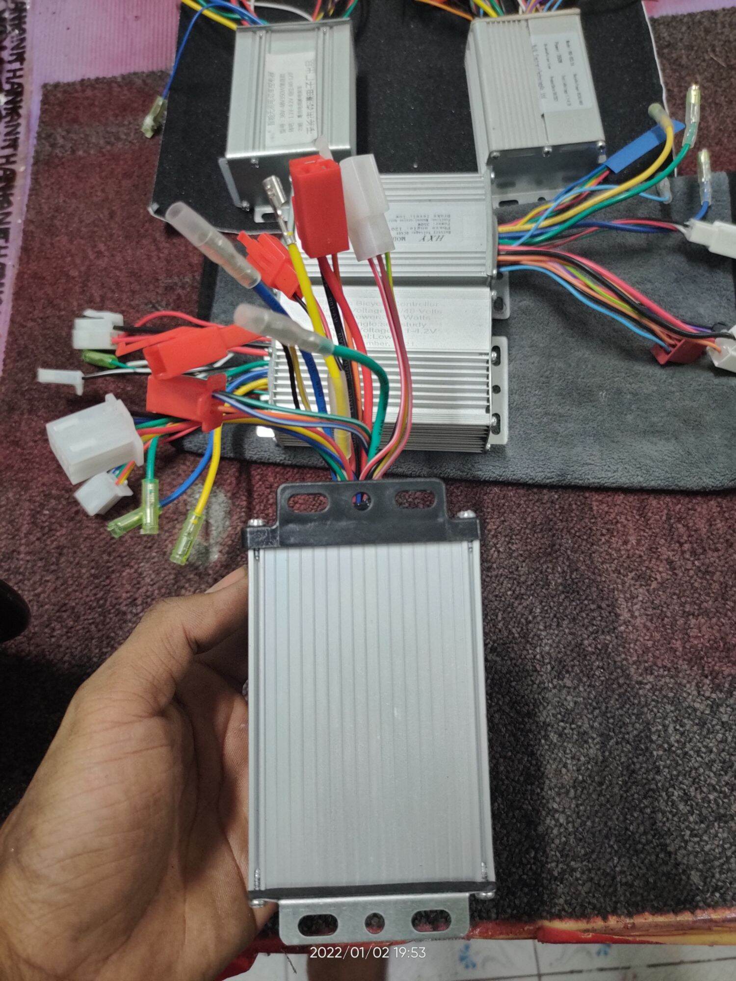 Brushless Electric Scooter Speed Controller 48V350W 17A มอเตอร์ ...