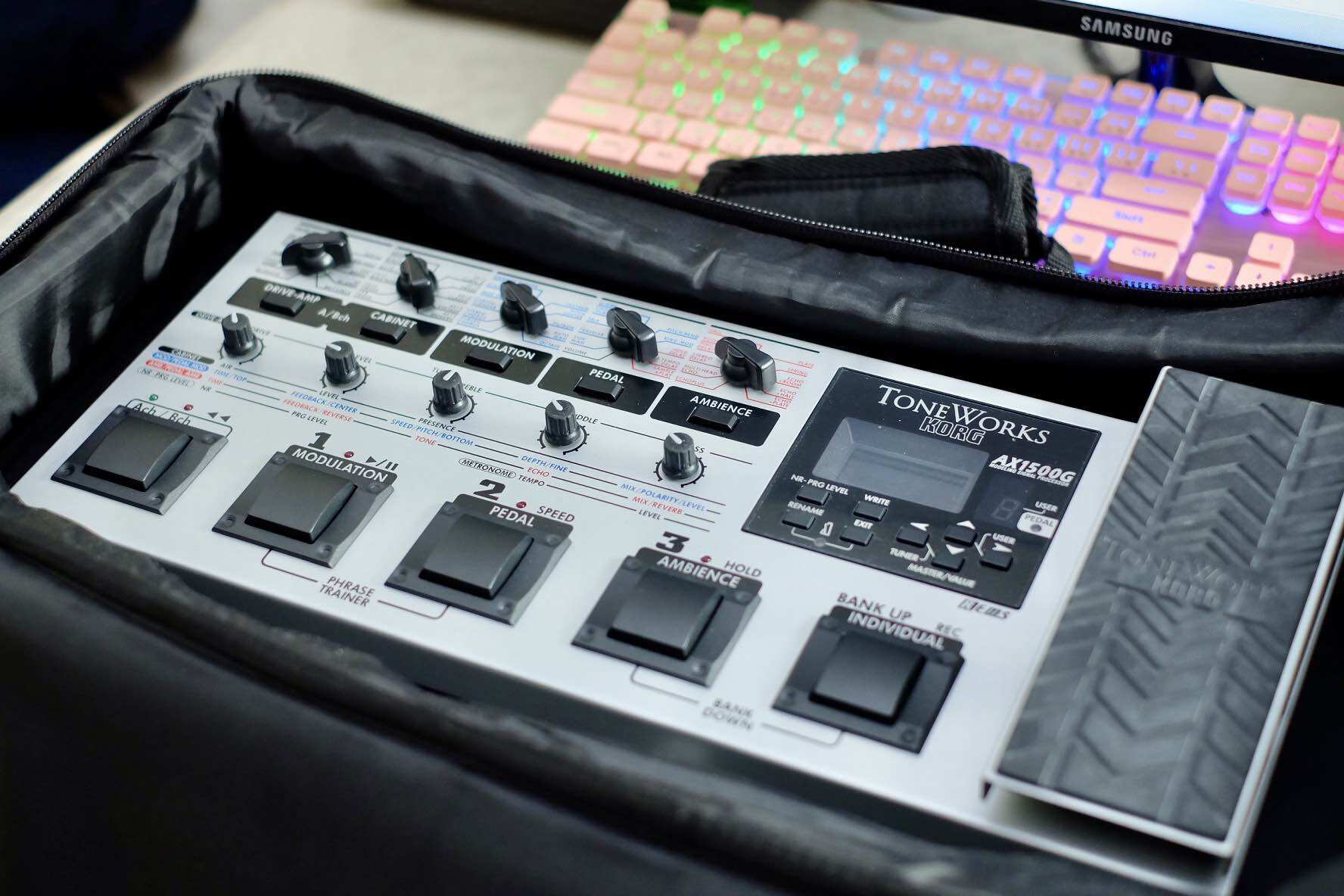 Multi Effect Guitar Korg ax1500 มือสองสภาพสวย | Lazada.co.th