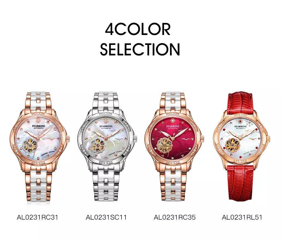 Star King Laxury automatic watch for Lady, Sapphire crystal, automatic ...