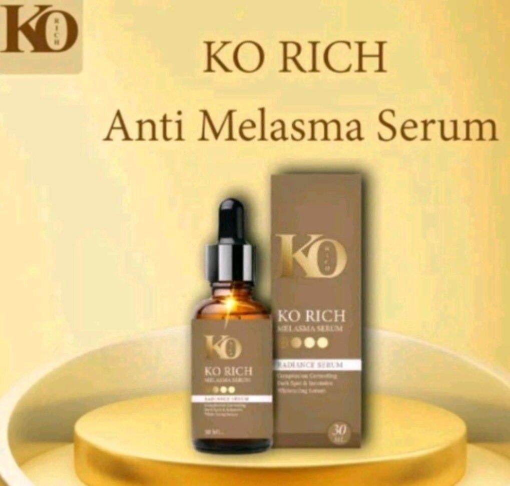 🔥 KO RICH เซรั่มเเก้ฝ้า กระ จุดด่างดำ (ตัวใหม่) 30ml. (เเก้ฝ้า ตัวเก่า ...
