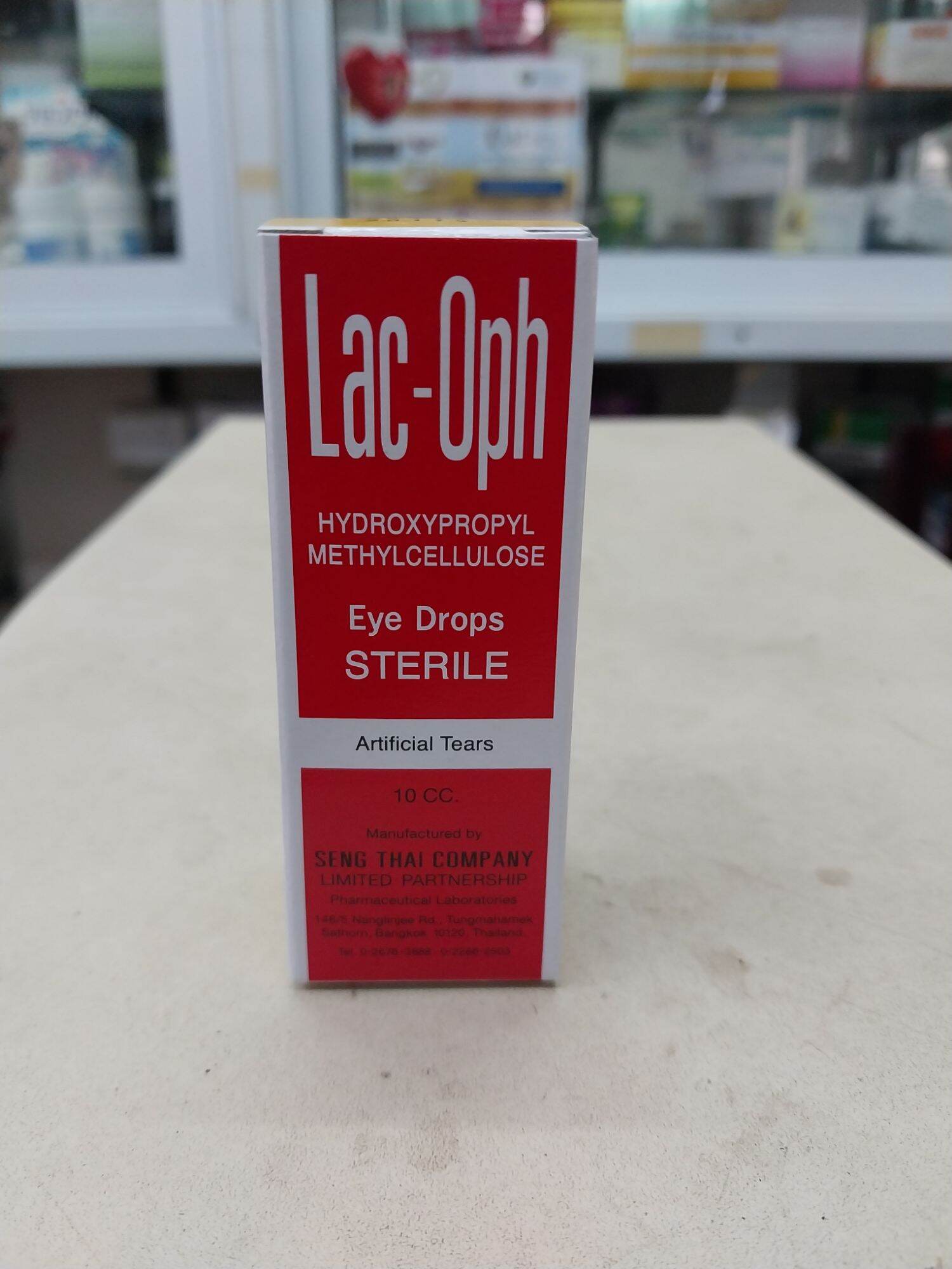 Lac-Oph น้ำตาเทียม ขนาด 10 ml Exp. 012026 - pppp6000 - ThaiPick