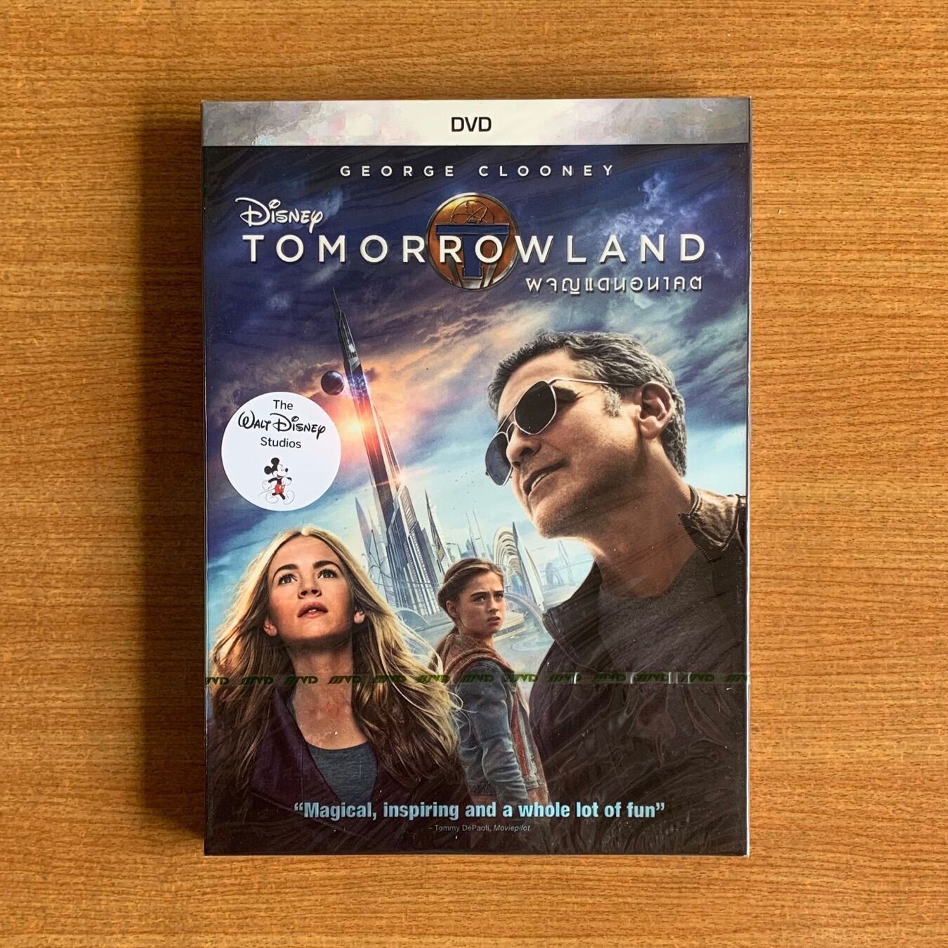 DVD : Tomorrowland (2015) ผจญแดนอนาคต [มือ 1 ปกสวม] George Clooney ...