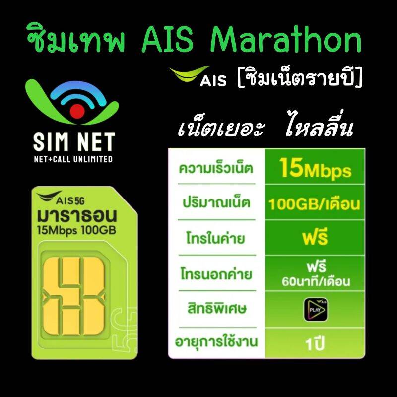 รวมซิมเทพยอดนิยมสุดคุ้ม ซิมเน็ตรายปี dtac true ais เน็ตไม่อั้น โทรไม่ ...