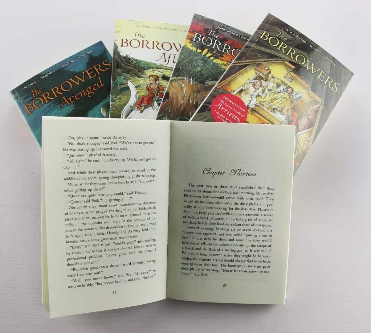 The Complete Adventures of the Borrowers 5 Books Set Ages 7-11 ...