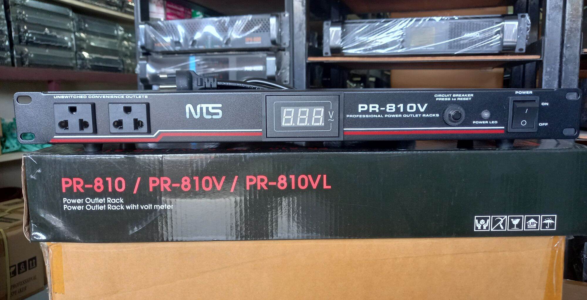 ปลั๊กรางจ่ายไฟ NTS รุ่น : PR-810V 10ช่อง | Lazada.co.th