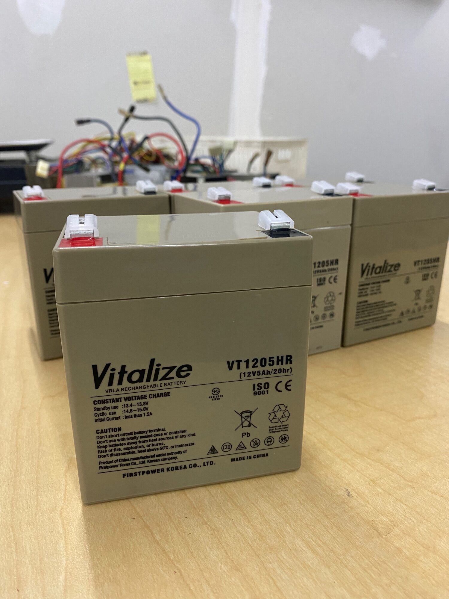 battery ups 5ah 12V มือ2 ขนาด 10x6.5x9cm ใช้ได้ดี รับประกัน 3เดือน ...