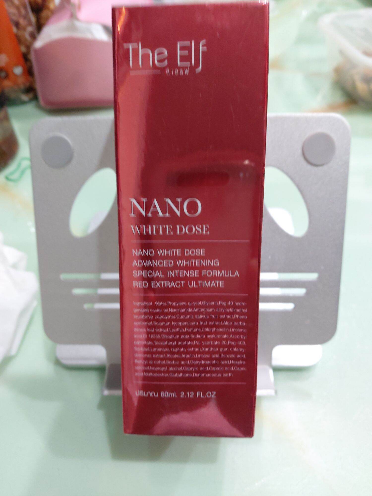 ของแท้ โดสแดง ดิแอลล์ นาโน เซรั่ม The Elf nano Serum 60ml. (หมดอายุ 29 ...