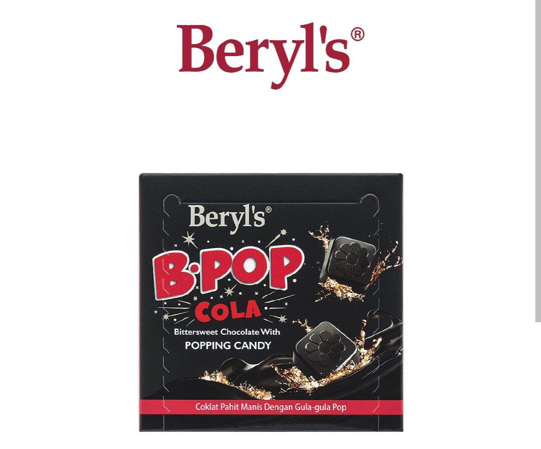 Beryls B-POP Bittersweet Chocolate With Popping Candy ช็อคโกแลตเบอรี่ ...