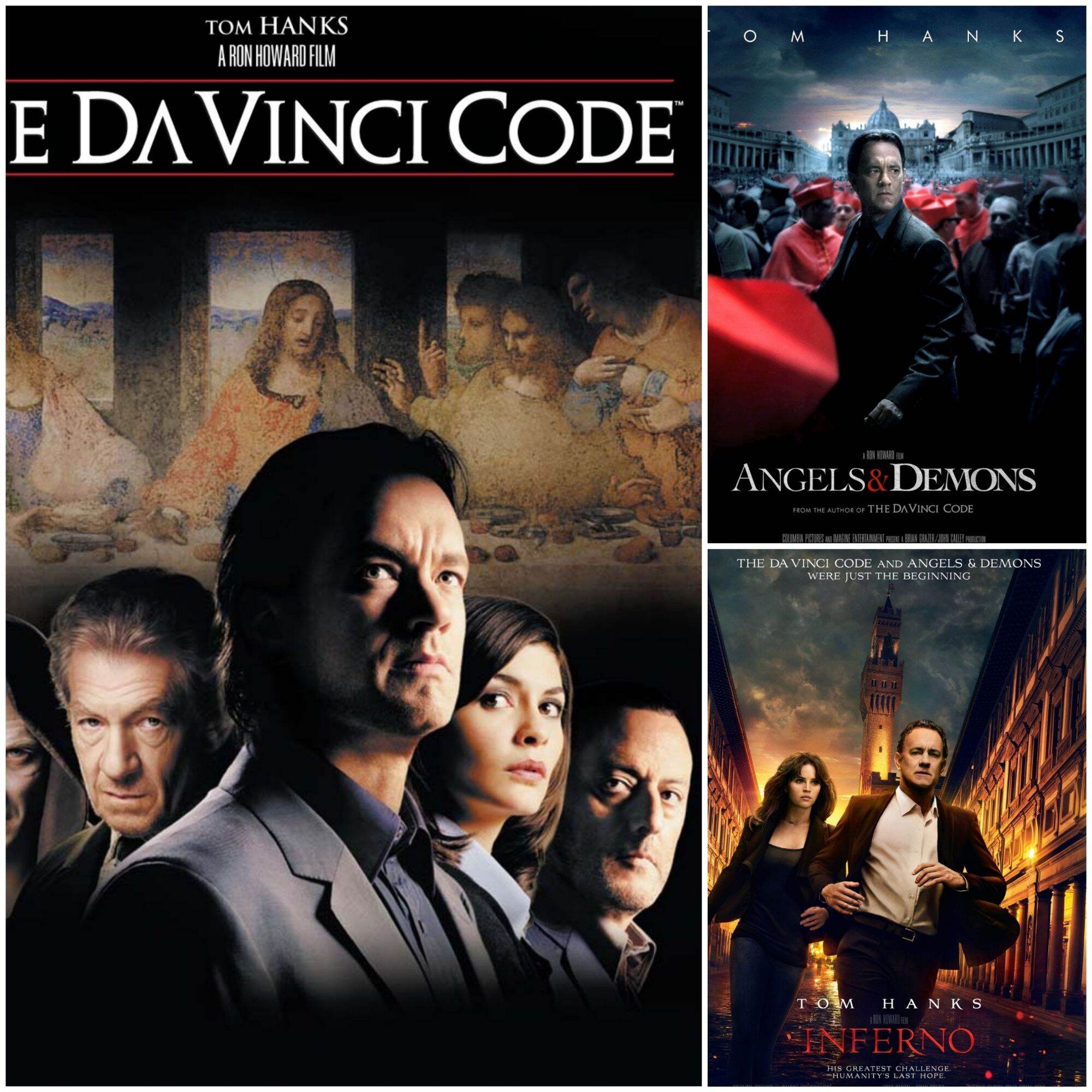 [DVD HD] รหัสลับดาวินชี ครบ 3 ภาค-3 แผ่น The DaVinci Code Collection ...