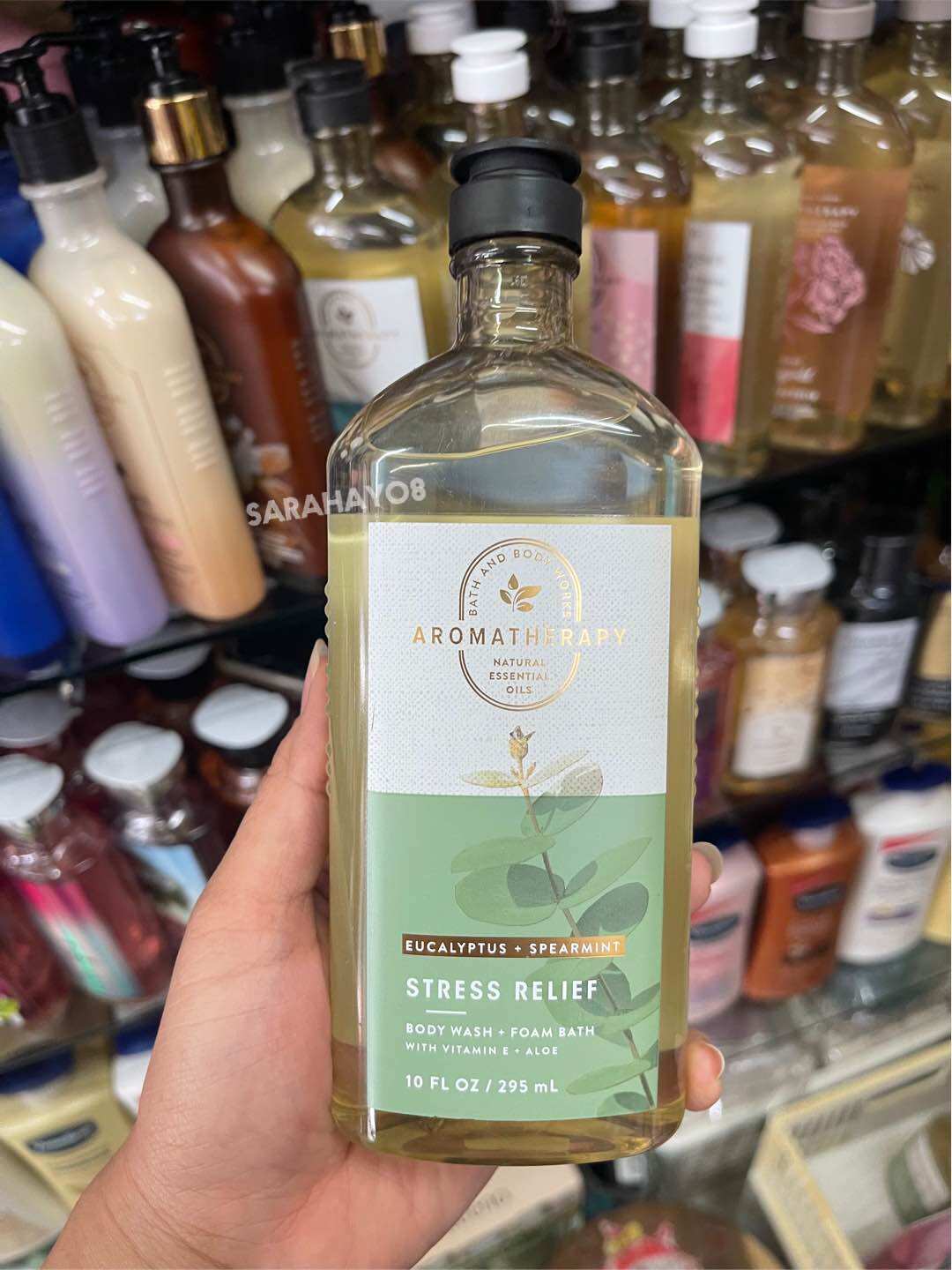 Bath Body Works Aromatherapy Stress Relief Eucalyptus Spearmint Body ...