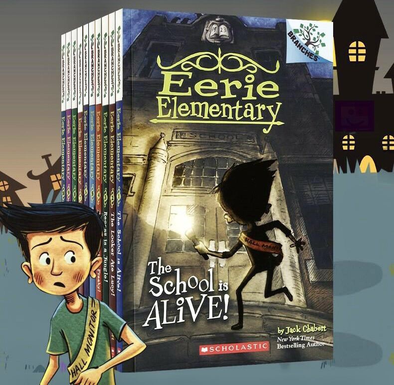 Eerie Elementary ,10 books Set,By Jack Chabert | Lazada.co.th