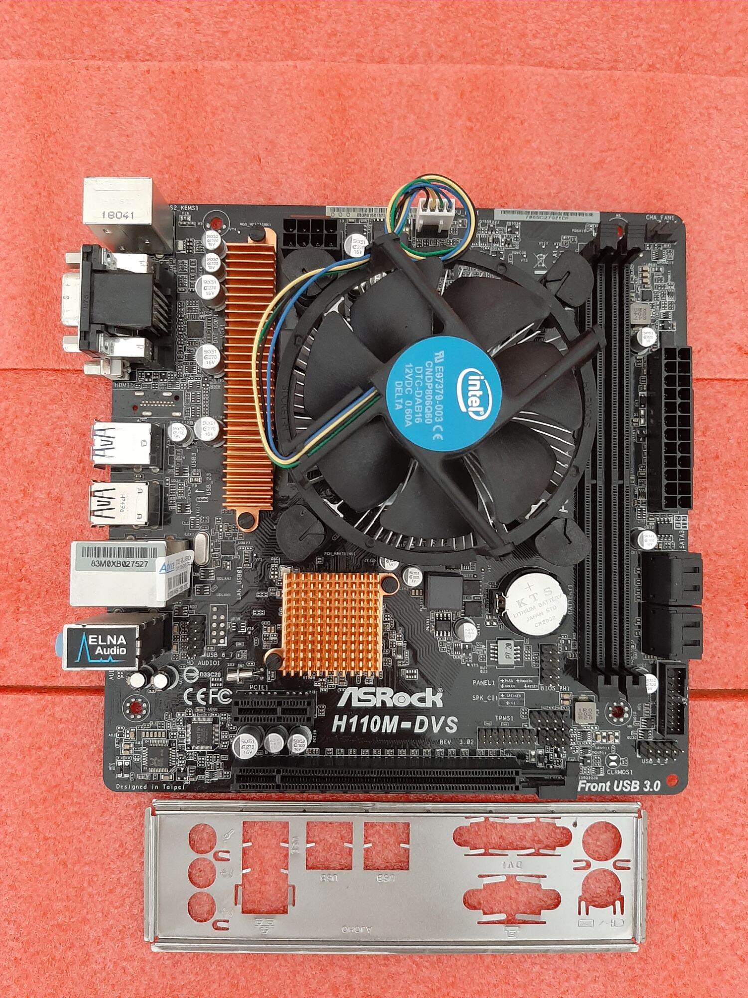 CPU Pentium G4600 3.6GHz เมนบอร์ด Asrock H110M-DVS - ศรีราชา_ช็อป - ThaiPick