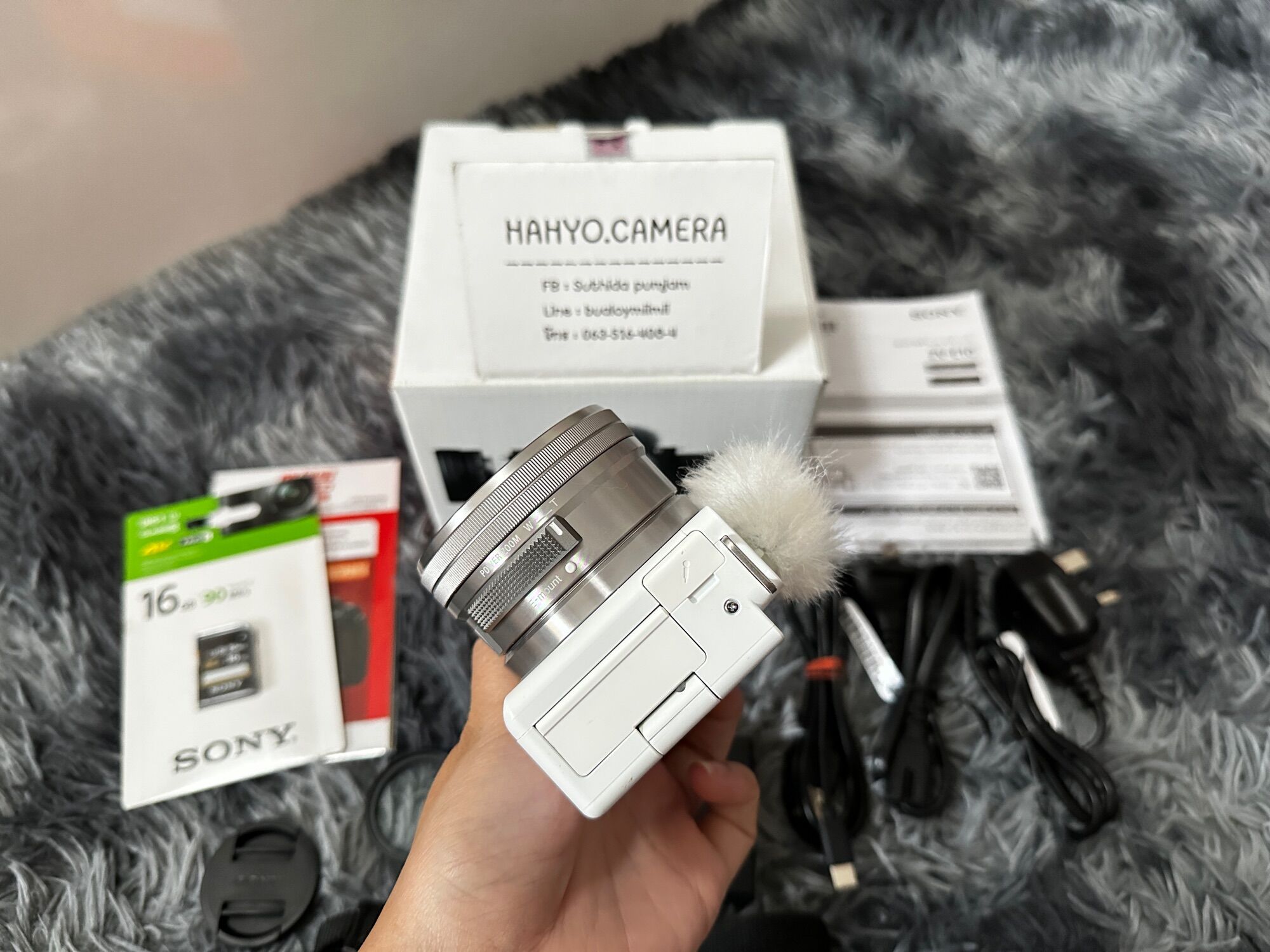 Sony zv-e10 สีขาว ดำ ประกันเหลือพร้อมส่ง - Hahyo.camera - ThaiPick