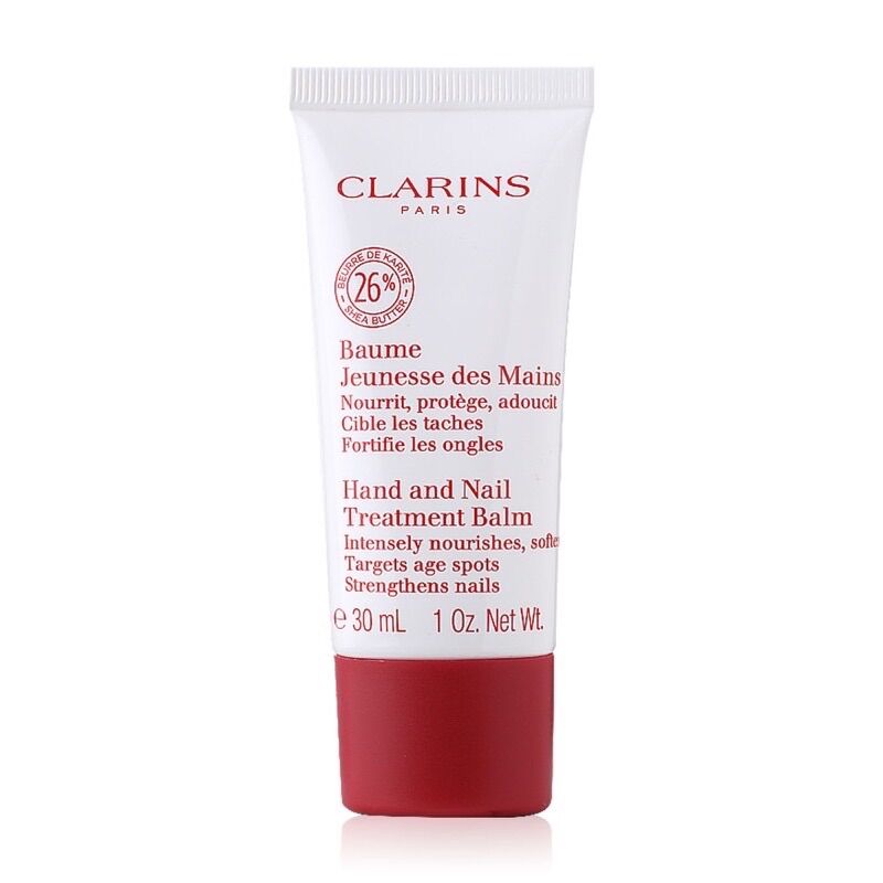 Clarins Hand and Nail Treatment Balm 30ml. สูตรใหม่บำรุงมือไม่ให้แห้ง ...