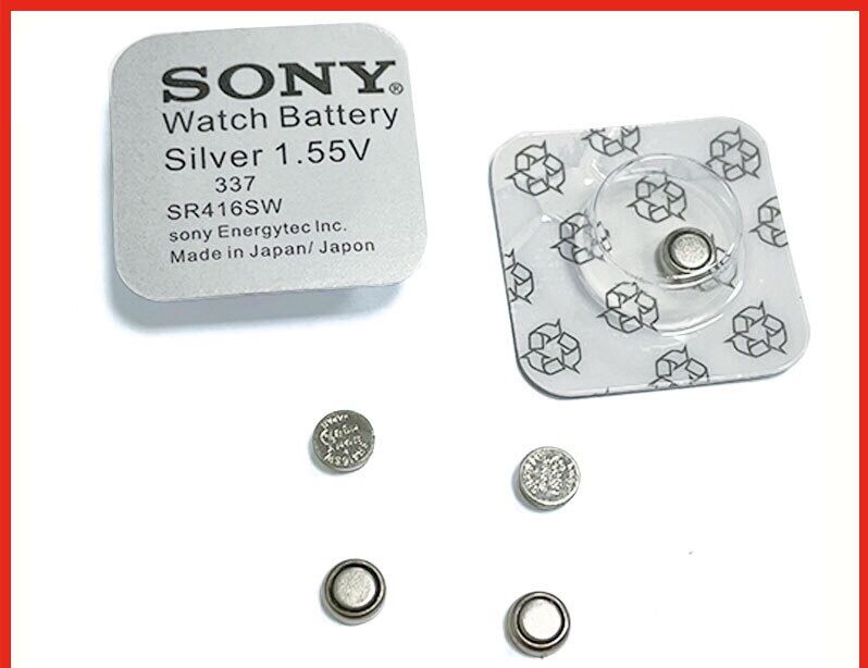 SONY 337แบตเตอรี่ sony337แบตเตอรี่ sr416sw อิเล็กทรอนิกส์1.55v ปุ่ม ...
