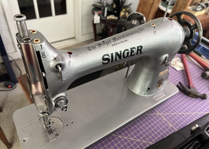 Vintage Antique Singer Industrial Sewing Machine 31-15 FULLY RESTORED ...
