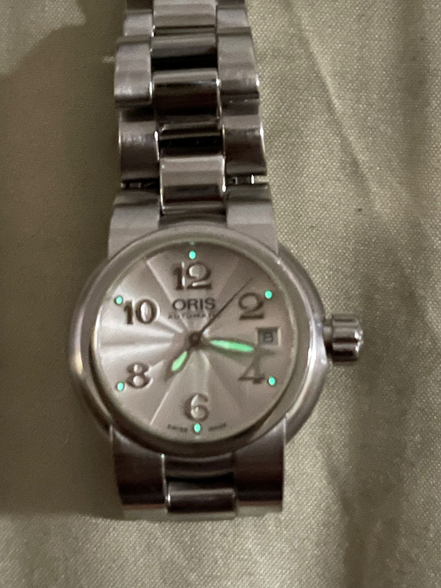 ORIS Automatic???? 17 jewels ????ตัวเรือนสแตนเลส - Watch WLT777 - ThaiPick