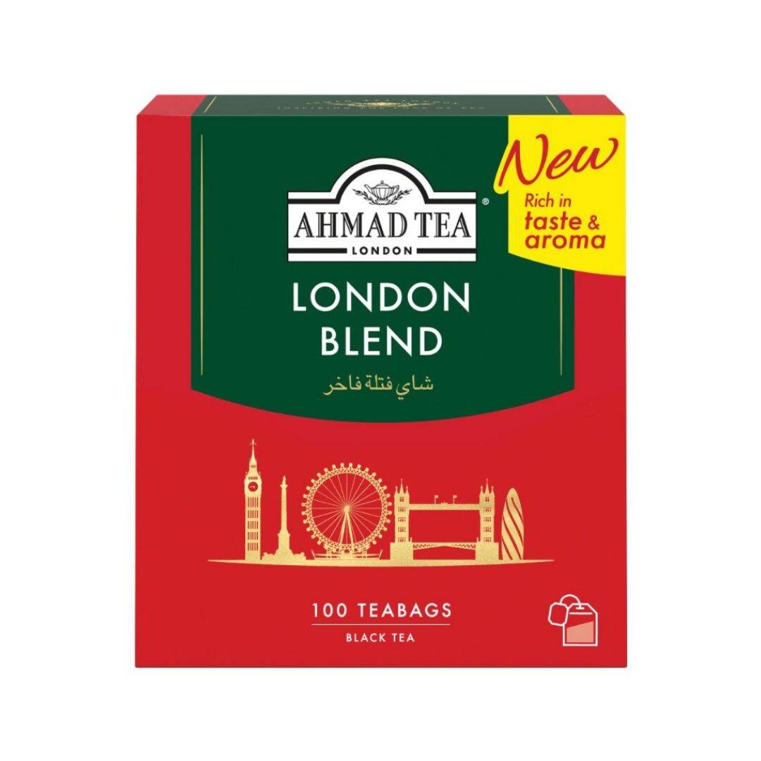 อะหมัด ที ลอนดอน กล่อง 100 ถุงชา | Ahmad Tea London 100 Teabags ...