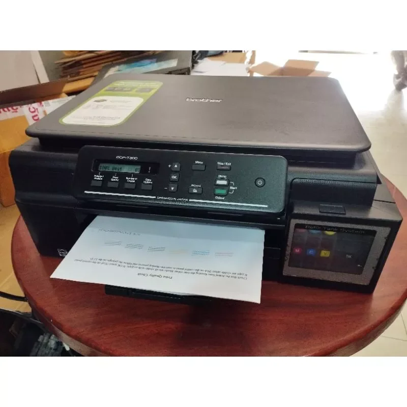 เครื่องปริ้นเตอร์มือสองพร้อมใช้งานสีออกครบ100%Brother dcp t300 | Lazada ...