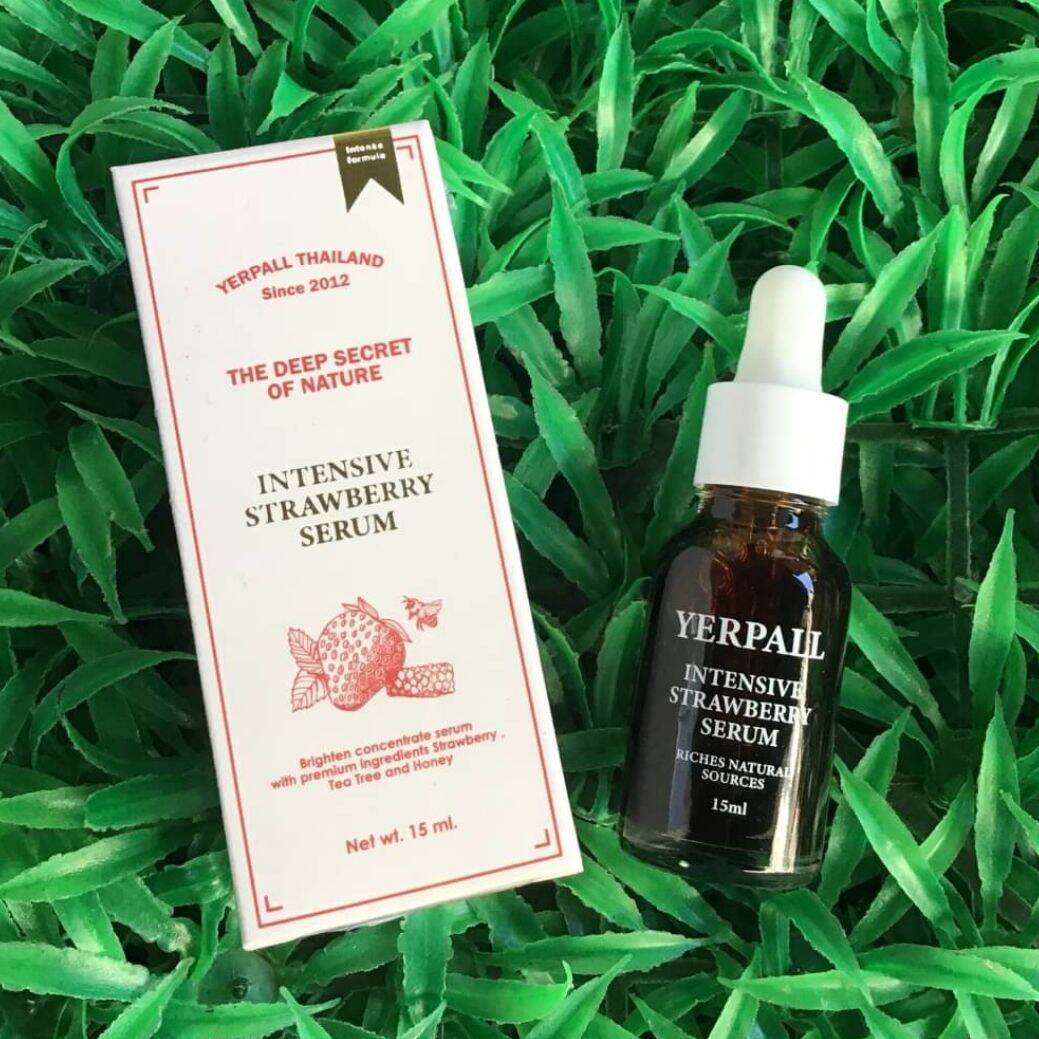 YERPALL Intensive strawberry serum เซรั่มสตอเบอรี่ 15 มล. - Bonus ...