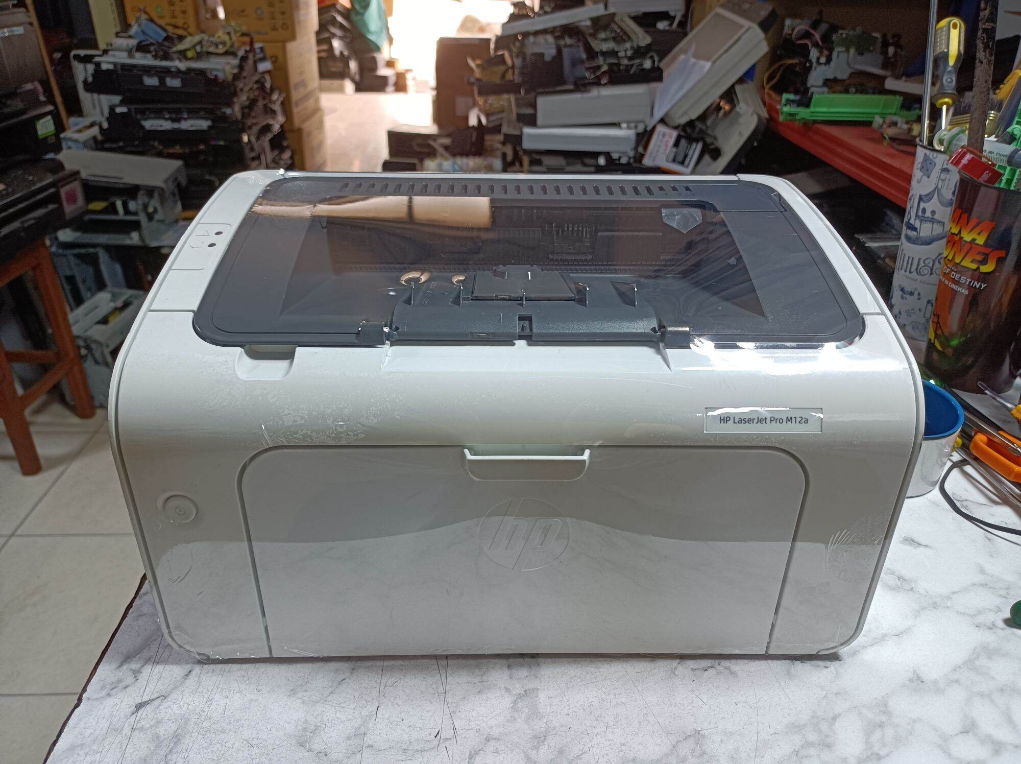 HP Laserjet Pro M12A เครื่องปริ้นเตอร์มือสองพร้อมใช้งานพร้อมโทนเนอร์ ...