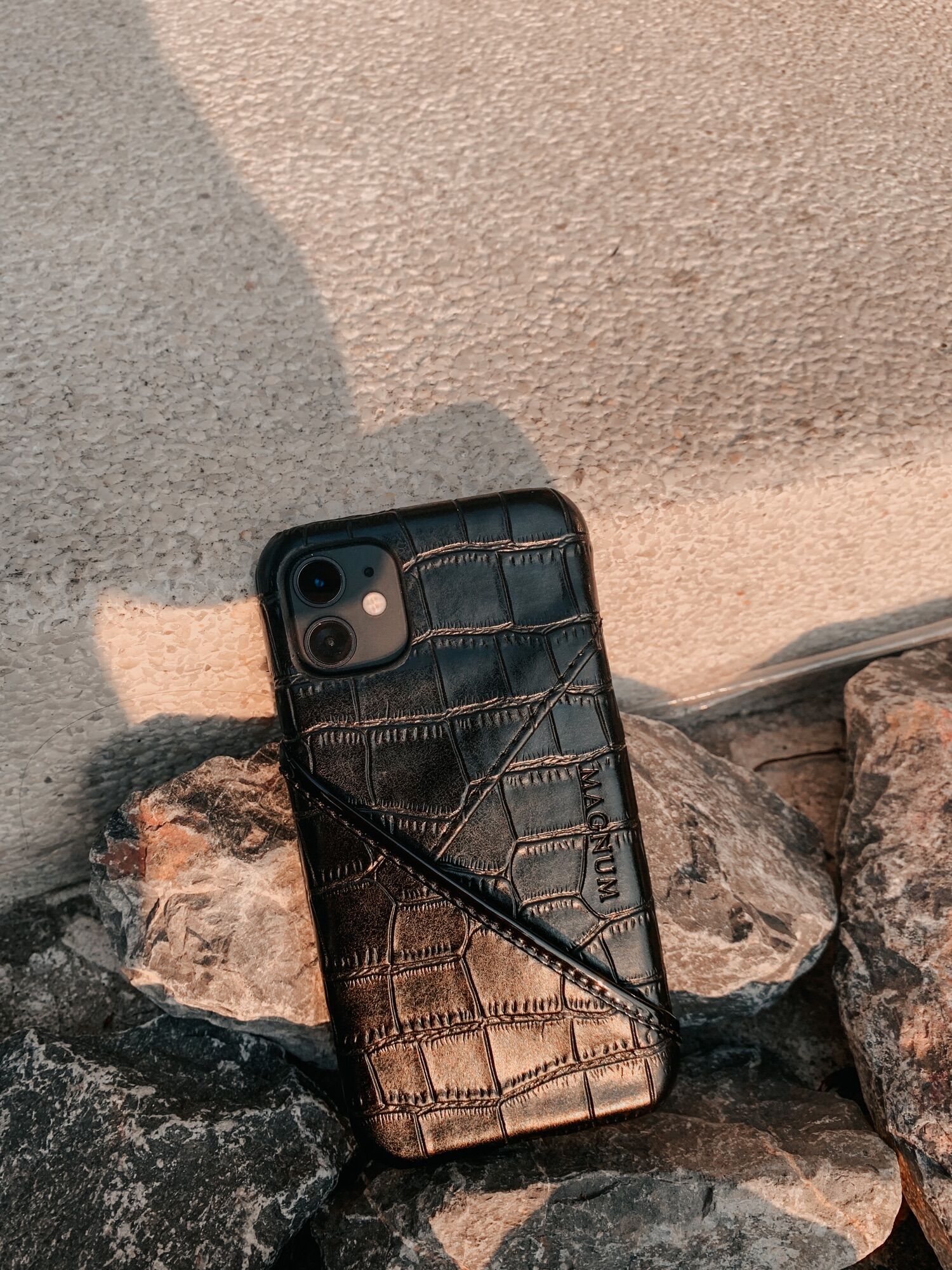 MAGNUM.BKK Card Holder Phone Case ALL BLACK - magnum.bkk - ThaiPick