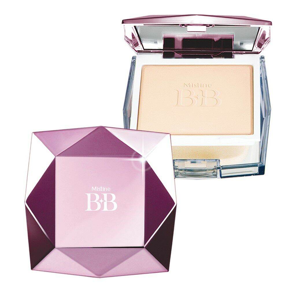 Mistine แป้งพัฟมิสทีน Angel Aura BB Powder SPF 25 PA++ แองเจิ้ล ออร่า ...