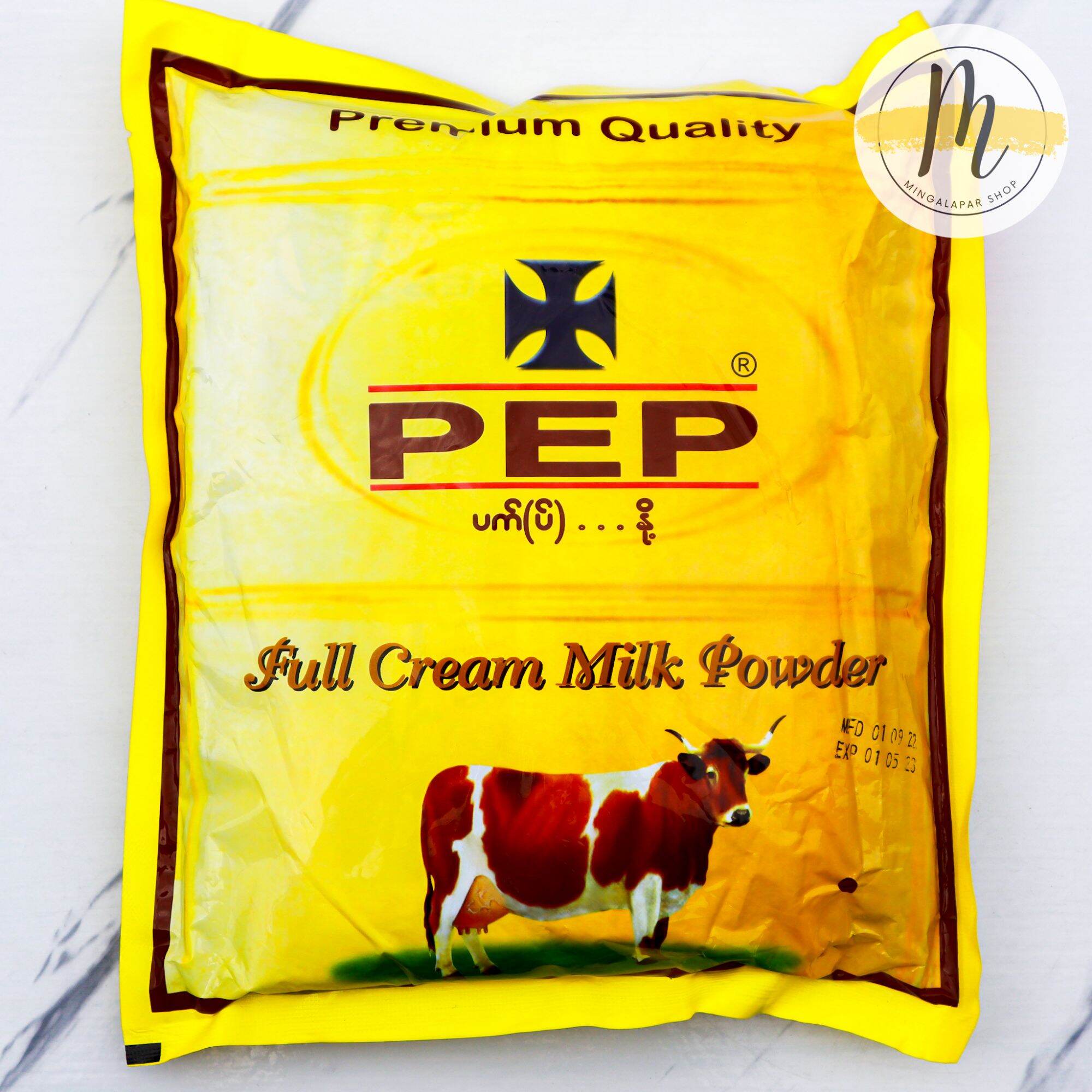 Pep ပက် ပ် နို့ အသင့်ဖျော် ၂၀ ထုပ်ပါ Pep ฟูลครีมนมผง 20g X 20ซอง Pep Full Cream Milk Powder