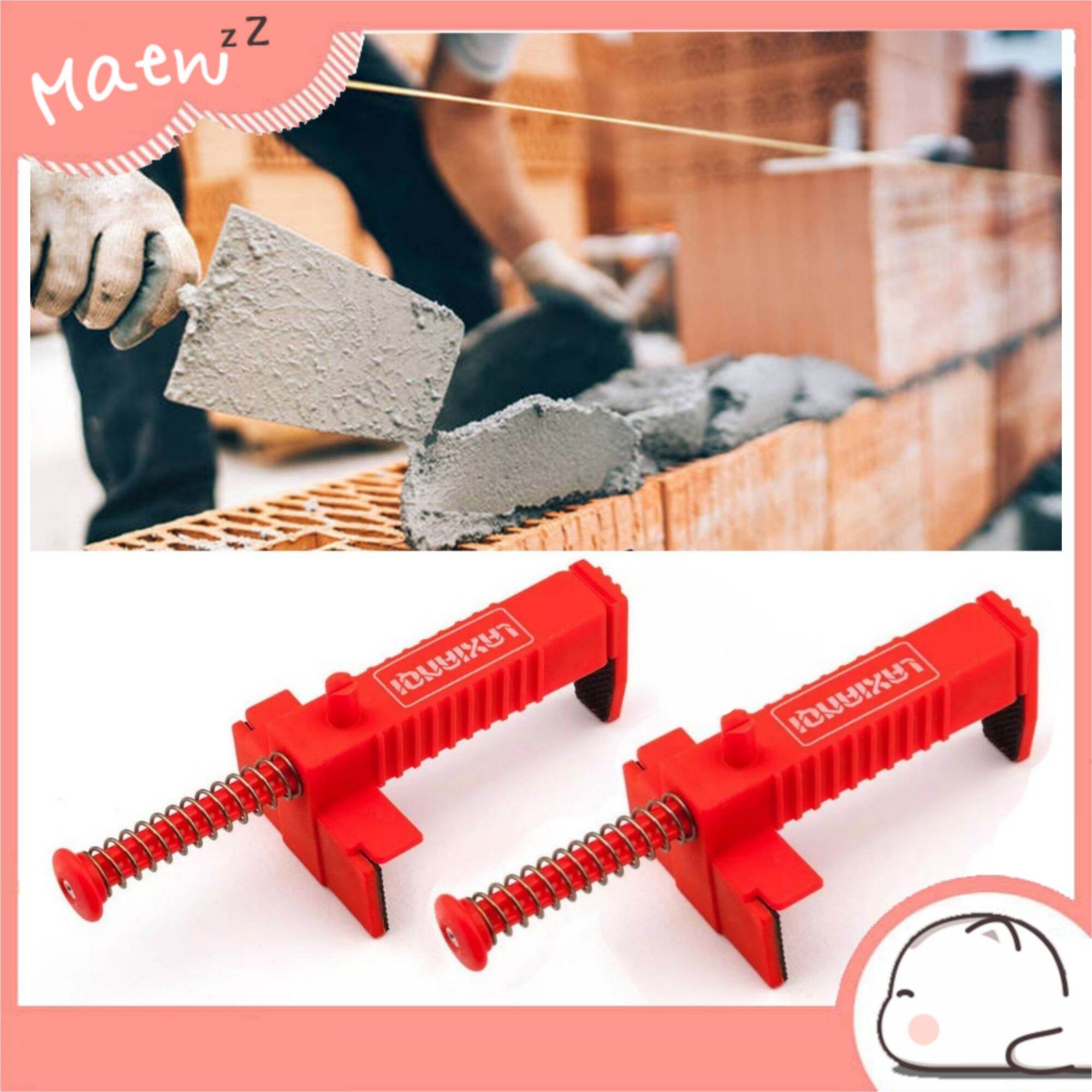 เชือกวัดระดับก่ออิฐ 1คู่ หนา9-12ซม. ช่างก่ออิฐ งานก่อสร้าง | Lazada.co.th