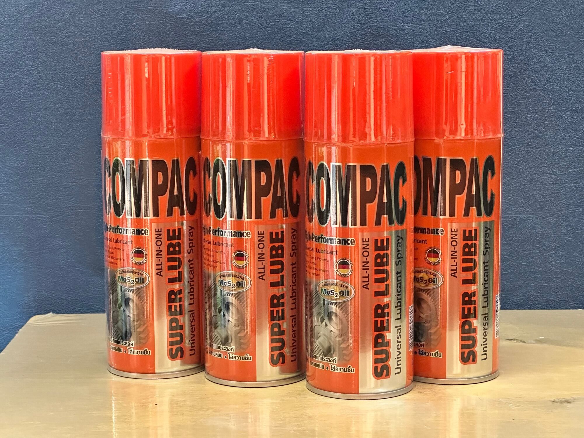 น้ำมันเอนกประสงค์ COMPAC น้ำมันหล่อลื่น คลายสนิม ขนาด 400 cc - 177 HOME ...