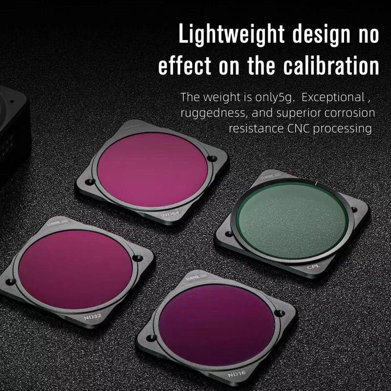 6 PCS Filters DJI Action 2 ND Filters Kit CPL UV ND8 ND16 ND32 ND64 HD ...