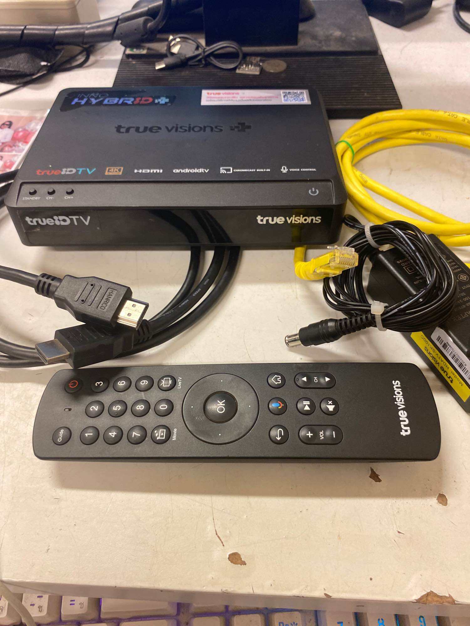 TrueID TV Inno Hybrid Android สินค้าตัวโชว์ ไม่เสียรายเดือน กล่องทีวี กล่องดิจิตอล ดูบอล ดู ...