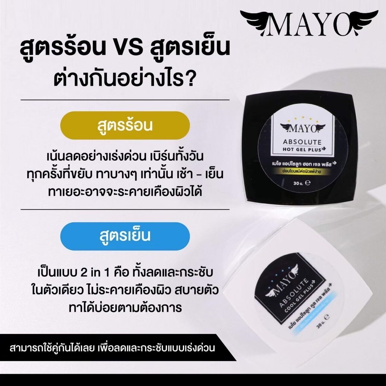เจลลดหน้าอกเมโย Mayo absolute Gel - PZAL.TOM - ThaiPick