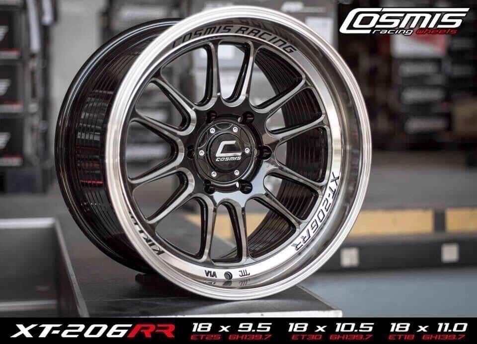 Cosmis ขอบ18 XT006RR 6/139 สีเงิน (4วง) | Lazada.co.th