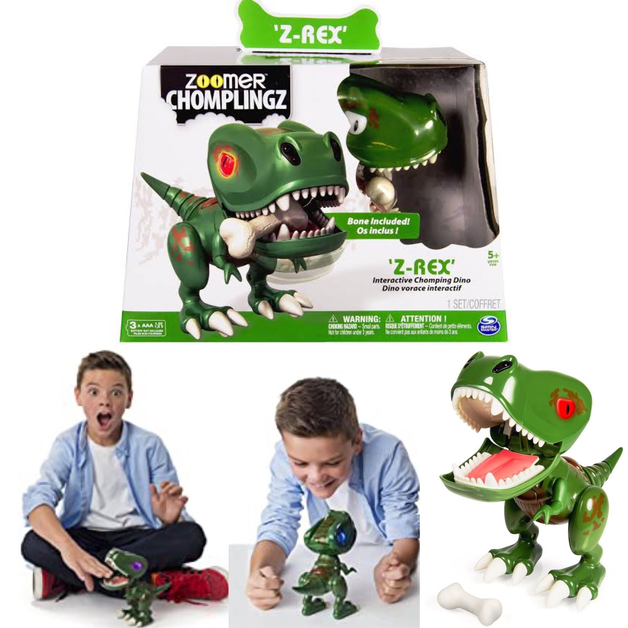 พร้อมส่ง Zoomer Chomplingz – Z-Rex Interactive Dinosaur | Lazada.co.th