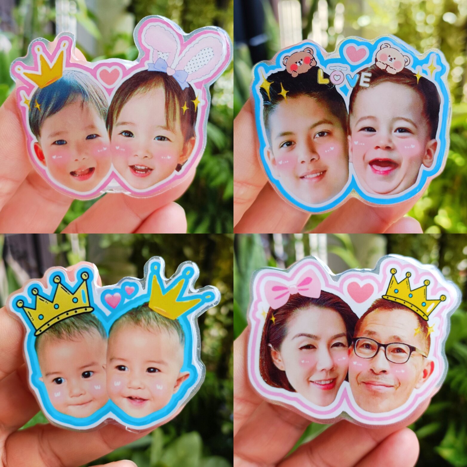 Griptok หน้าคนน่ารักๆ แบบคู่ Griptok ติดมือถือน่ารักๆ ออกแบบได้ตามใจชอบ ...