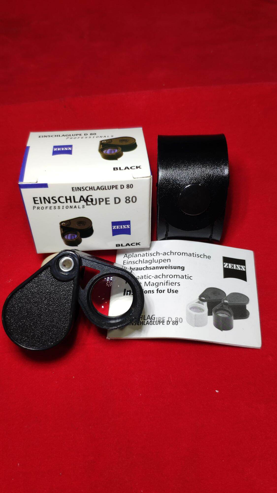 Zeiss winkel D80 Triplet Lens Made In bararus สีดำล้วน - กล้องส่องพระ ...