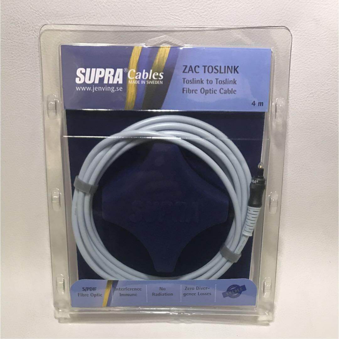 Supra ZAC Toslink Optical Fibre Optic Cable สายสัญญาณดิจิตอล ออฟติคอล ...